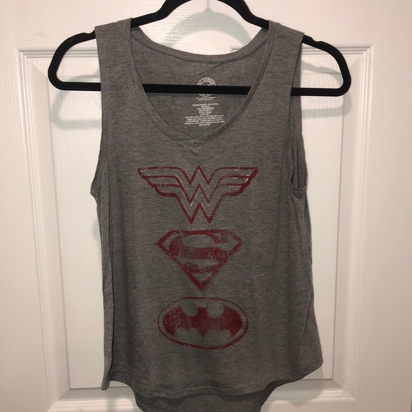 DC Comics | Tops | Superhero Tank Top | Poshmark